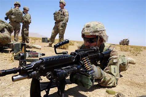 The M249 Squad Automatic Weapon Intense Firepower On Demand Army Facts
