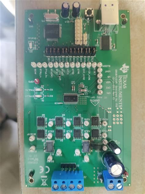 DRV EVM Out Of Box Failure Motor Drivers Forum Motor Drivers TI E E Support Forums