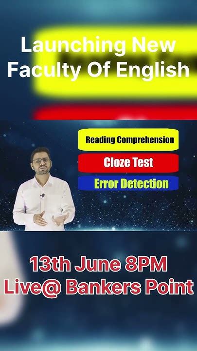 New English Faculty Bankers Point Operation Rrb 2025 Youtube