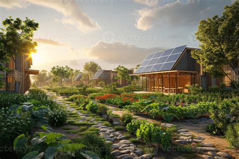 Ai Generated A Sustainable Agricultural Center That Promotes