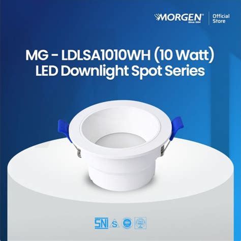 Jual Lampu Downlight Panel Spot Led W Ib Inbow Reflektor White Putih Legend Series Morgen
