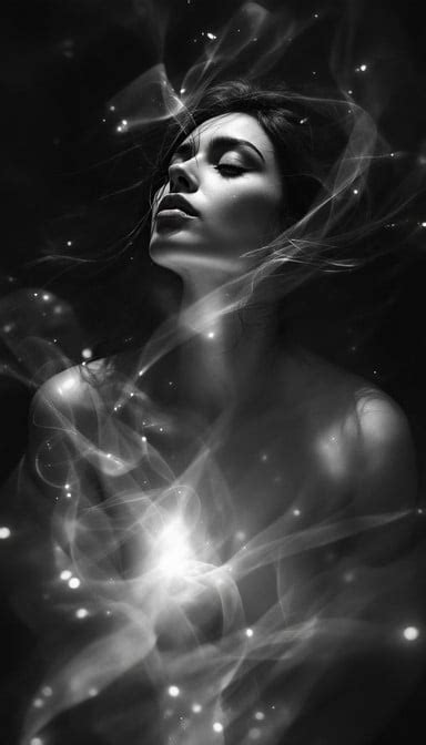 Free Ethereal Light Portrait Image Ethereal Luminous Mystical