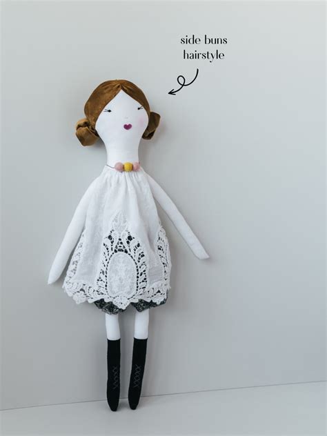 Easy Rag Doll Sewing Pattern Cloth Doll Digital Download Pdf Etsy Uk