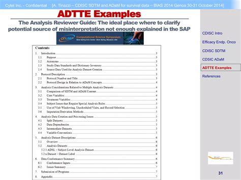 Cdisc Sdtm And Adam For Survival Data Pptx