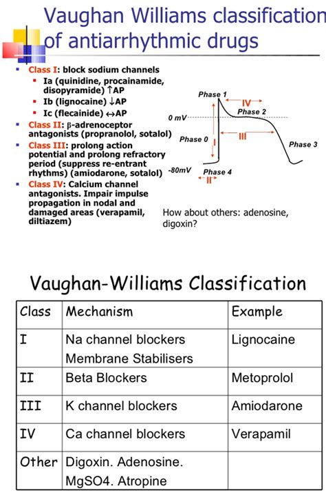 Vaughan Williams Classification 2018
