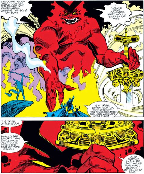 Surtur Lights The Eternal Flame In Death Battle By Bangjang96 On Deviantart