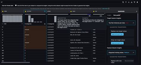 Interactive Data Prep Widget For Notebooks Powered By Amazon Sagemaker