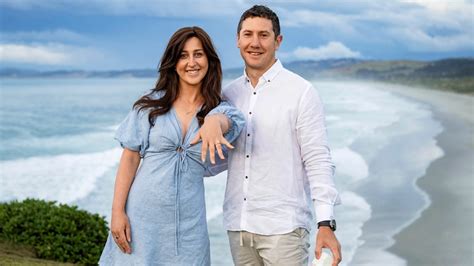 Sports Reporter Michelle And Rugby Star Marty Are Engaged Now To
