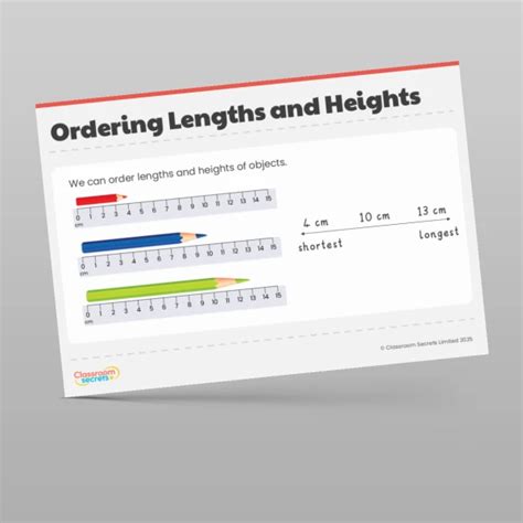 Ks1 Length And Height Display Pack Resource Classroom Secrets