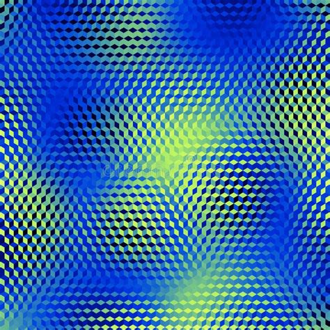 Geometric Polygonal Pattern Of A Cubes In Low Poly Style Stock Vector Illustration Of Cubes