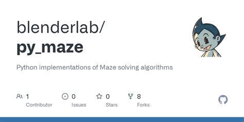 GitHub Blenderlab Py Maze Python Implementations Of Maze Solving Algorithms
