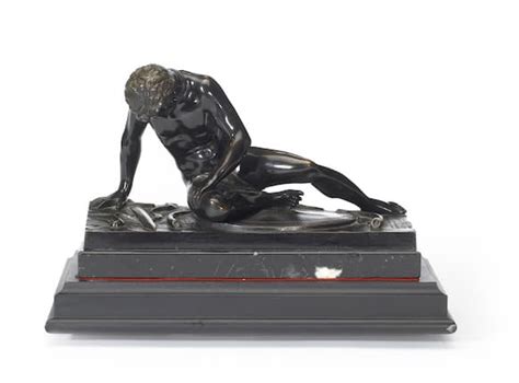 Bonhams A German Patinated Bronze Figure Of The Dying Gladiator After