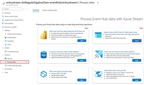 Capture Event Hubs Data To Adls In Parquet Format Azure Stream Analytics Microsoft Learn