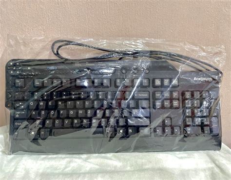 Lenovo Wired Keyboard Computers And Tech Parts And Accessories Computer Keyboard On Carousell