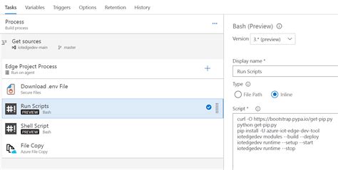 Need Help Setting Up CI CD Issue Azure Iotedgedev GitHub