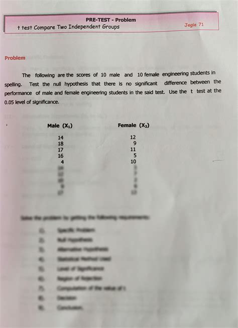SOLUTION Advanced Inferential Statistics T Test And Z Test 25 Studypool