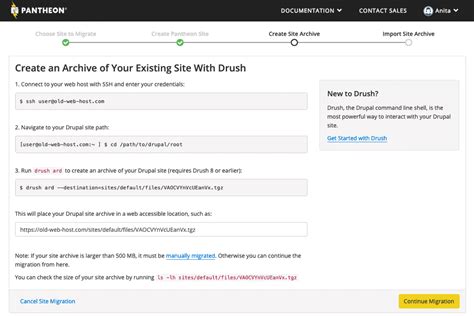 Add A Site Get Started With Pantheon Pantheon Docs