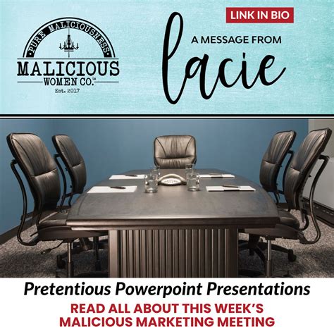 Pretentious Powerpoint Presentations
