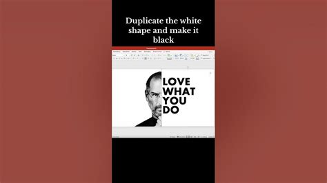 simple power point trick combination of picture and words