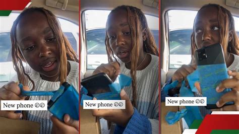 Norah Zawadi Gets Scammed With Fake Iphone Leaves Mother Jeridah Andayi In Stitches Kenyans