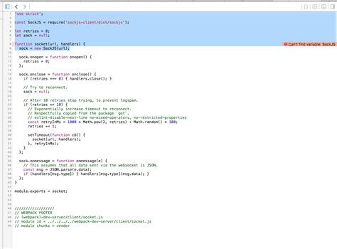 Safari 1012 Localhost4200 Results In Referenceerror Cant Find