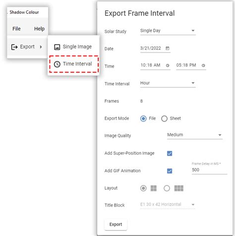 Export Images And GIFs Agile Form Software For Architects