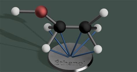 Ethanol Molecule By Hydro Download Free Stl Model