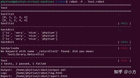 Robotframework 扩展关键字 知乎