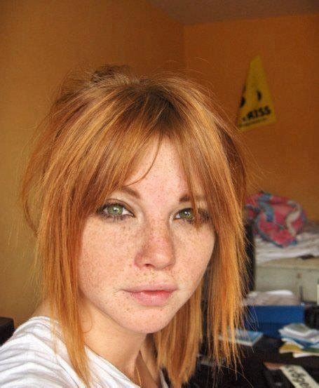 Perfect Combo Ginger Hair Green Eyes And Freckles Porn Pic