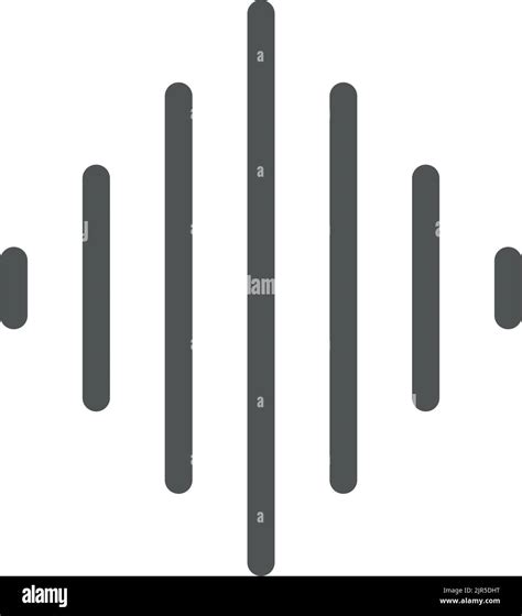 Sound Wave Flat Color Ui Icon Stock Vector Image And Art Alamy