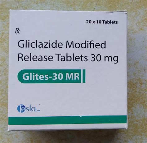 Gliclazide Modified Release Tablet Strength 30 Mg Packaging Size 20x10 Tablets At ₹ 64 Box