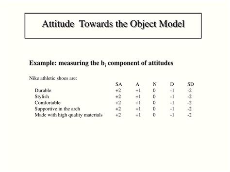 Ppt Another Attitude Towards The Object Model Example Powerpoint Presentation Id 4338948