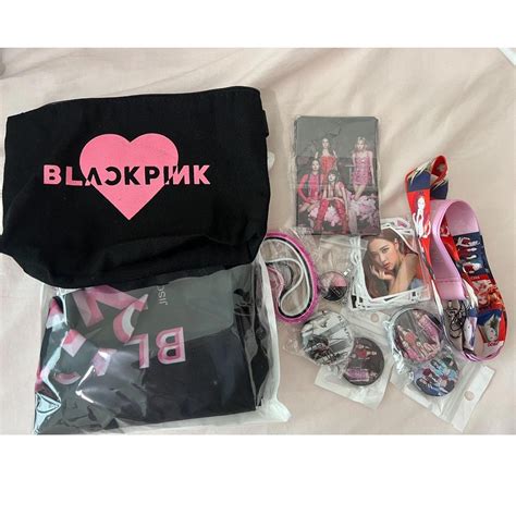 Blackpink accessories set🥰 main items: Pouch,... - Depop