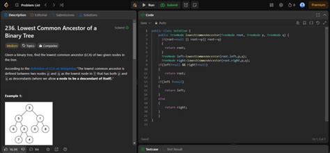 Aparna Annadurai On Linkedin 100daysofcode Binarytree Lowestcommonancestor Problemsolving
