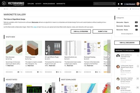 Marionette Gallery Marionette Vectorworks Community Board