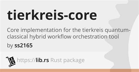 tierkreis core — data structures in rust lib rs