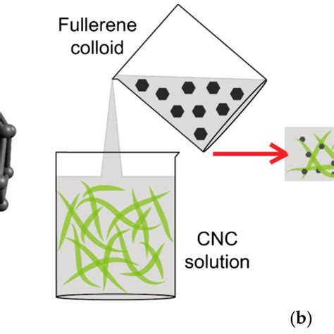 Scheme Of Fullerene C60 A And Of The Preparation And Structure Of