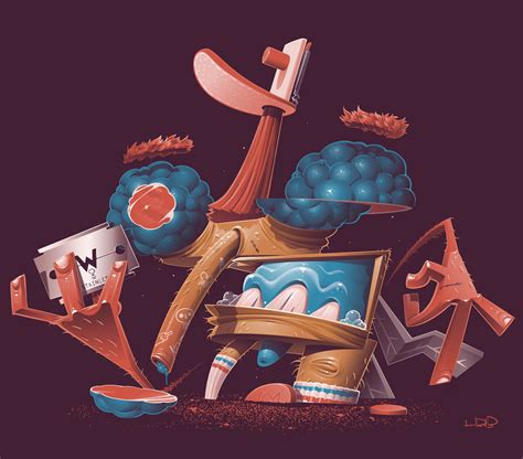 Crooked And Humpy Illustrations 2017 On Behance