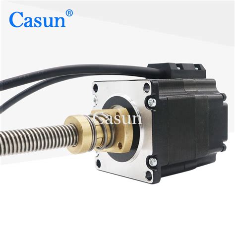 Nema 23 Lead Screw Captive Stepper Motor With Encoder 20a