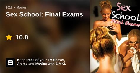 Sex School Final Exams 2018