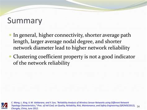 Reliability Analysis For Wireless Sensor Networks