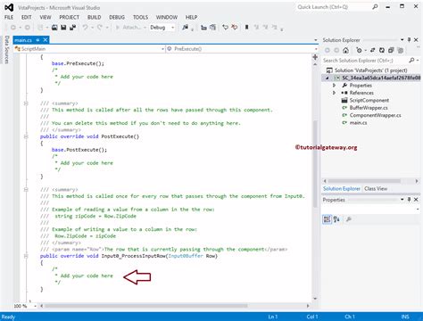 Ssis Script Component As Transformation