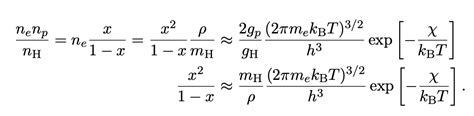 Solved Given Saha Equation For Hydrogen Ionization Assuming