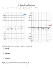 Graphs Of Sine And Cosine Functions Sketching And Key Course Hero