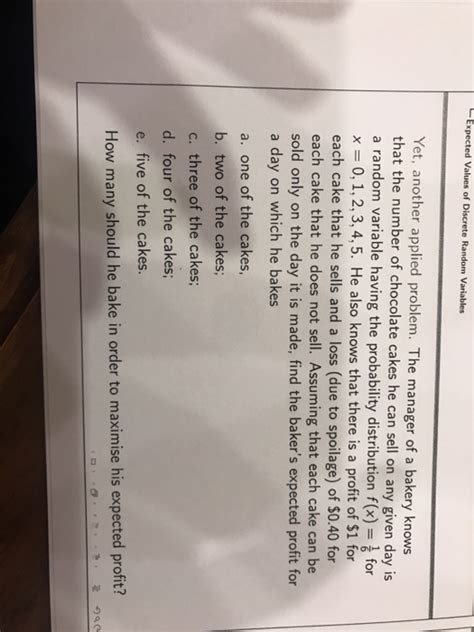solved ie 231 chapter 4 recitation part 1 expected