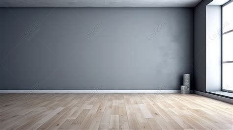 북유럽에서 영감을 받은 방 우아한 회색 벽과 멋진 나무 바닥을 사용한 몰입형 3d 렌더링 살다 배경 북유럽 배경 우아 배경 이미지 Hd 살다 북유럽 우아 배경