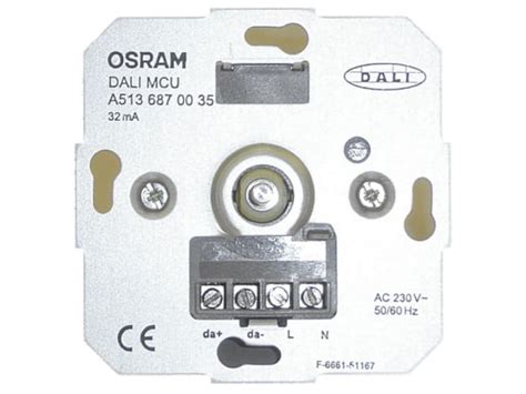 Dali Mcu Tw G2 Osram Dimmer Switch 236 8653 Rs Components