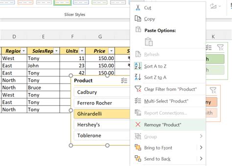 Slicers In Excel XL N CAD