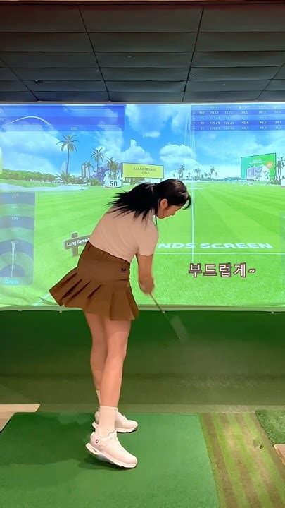 몸이 덜 풀렸을 땐 부드럽게 스윙먼저~ golfswing golf 골프레슨 골프스윙 아이언스윙 아이언잘치는법 klpga