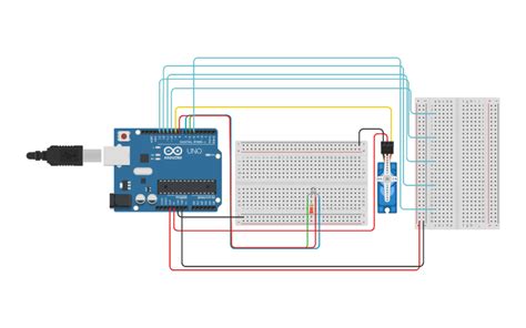 Circuit Design Rfid Door Lock Tinkercad
